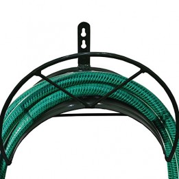 Wall Mounted Heavy Duty Black Hose Bracket