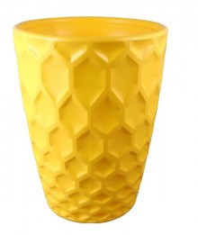 12 inch royal pot yellow colour
