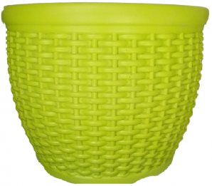 10 inch matt classic pot green colour