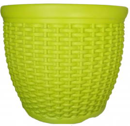 12 inch matt classic pot green colour