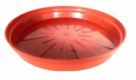 Plastic bottom tray 6 inch