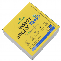 Insect Sticky Traps Insect Catcher Fruit Flies White Flies Pads Yellow ...